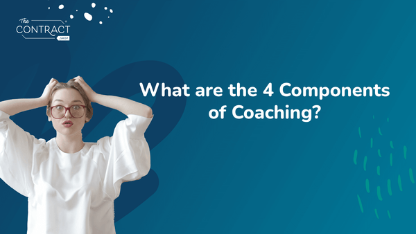What Are the Four Components of Coaching? - The Contract Shop®