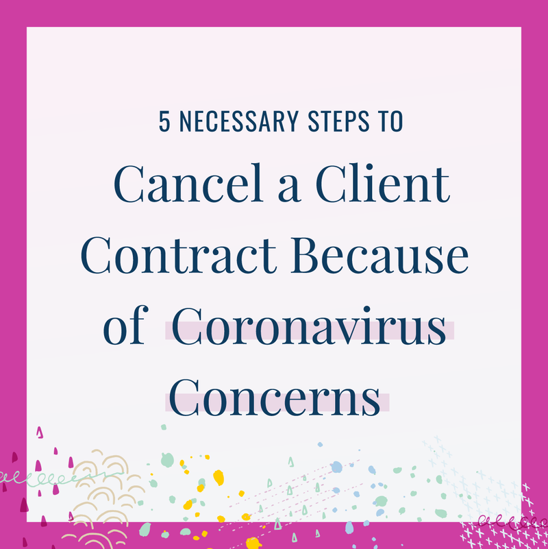 5 Steps to Cancel A Client Contract | The Contract Shop®